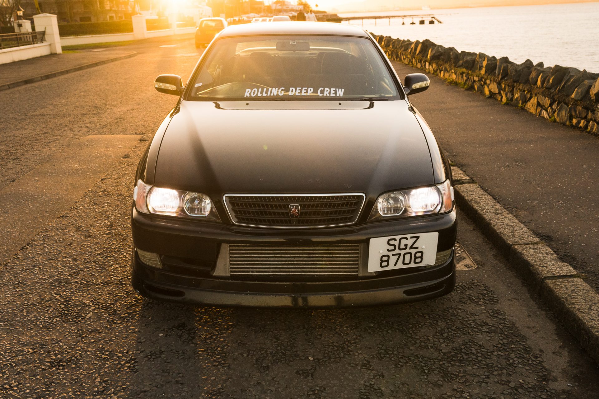 My first car, a JZX100 Chaser - Rolling Deep Crew