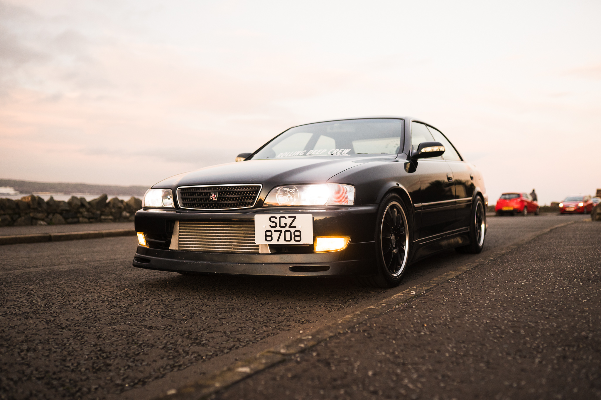 My first car, a JZX100 Chaser - Rolling Deep Crew